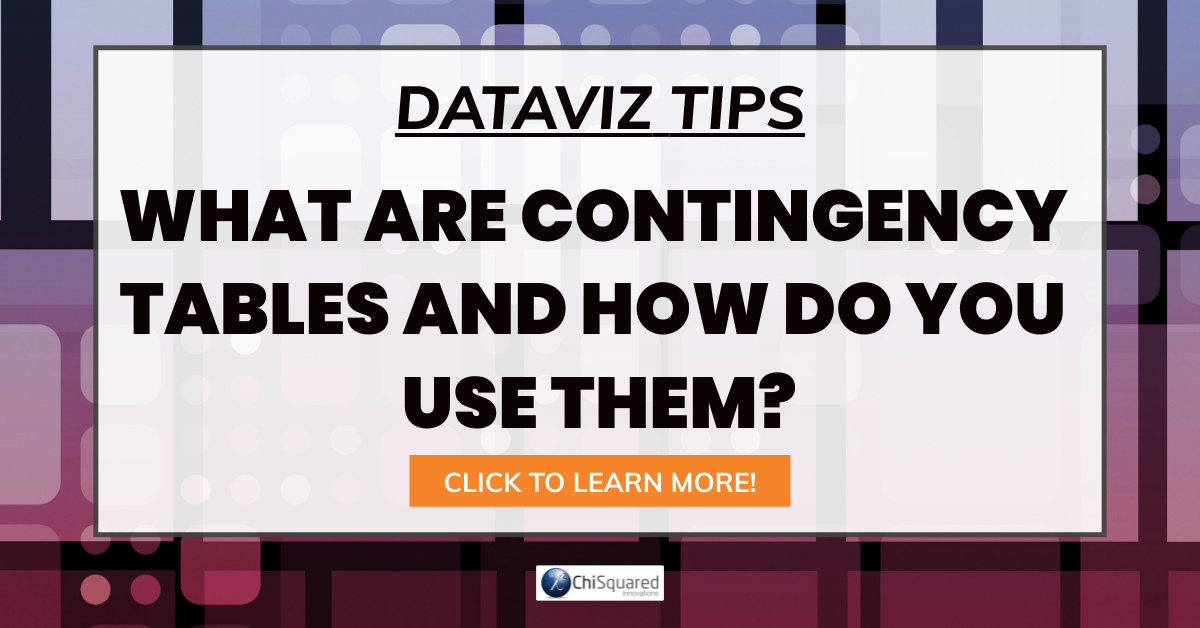 Contingency Tables – Your Top Questions Answered (and more)